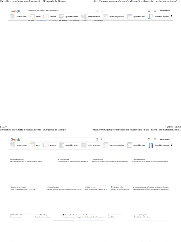 Libreoffice Base Barra Desplazamiento - Búsqueda de Google PDF | PDF | Software Unix | Software ...