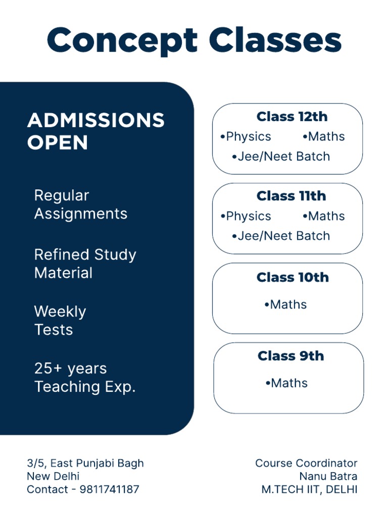 Concept Classes PDF | PDF Concept Classes PDF | PDF