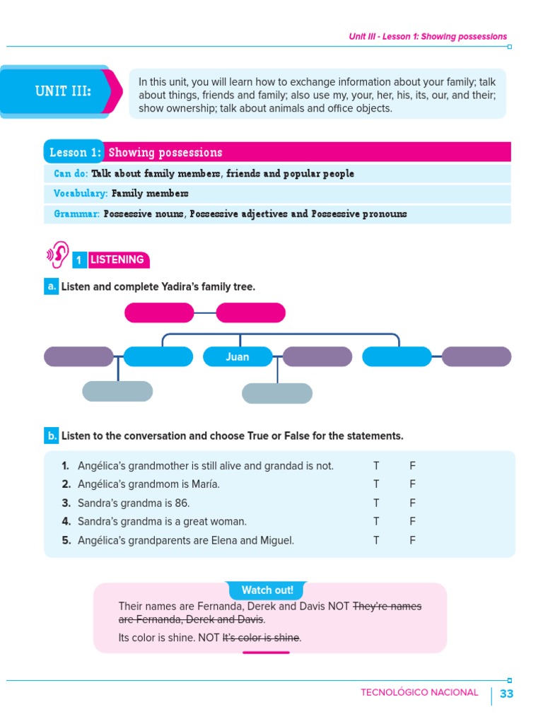 Unit 3 - Students Manual-1 | PDF | Language Arts & Discipline