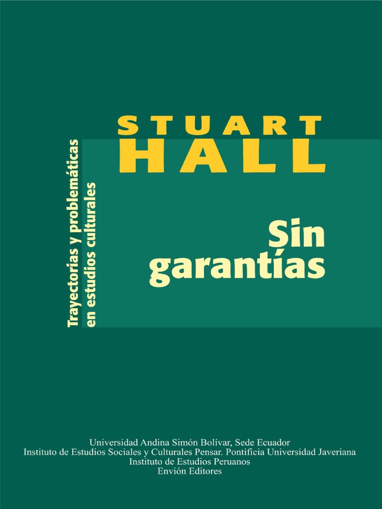 Hall Stuart La Cultura Los Medios de Com PDF | PDF | Estudios ...
