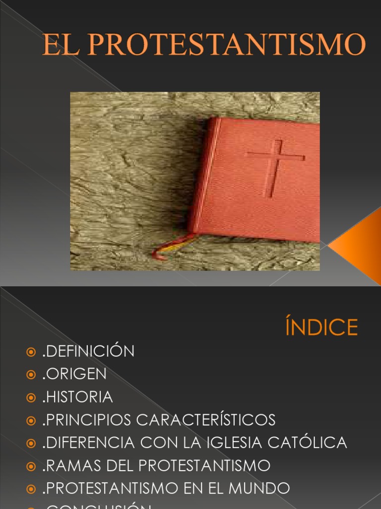 EL Protestantismo PDF | PDF | protestantismo | Cristianismo occidental