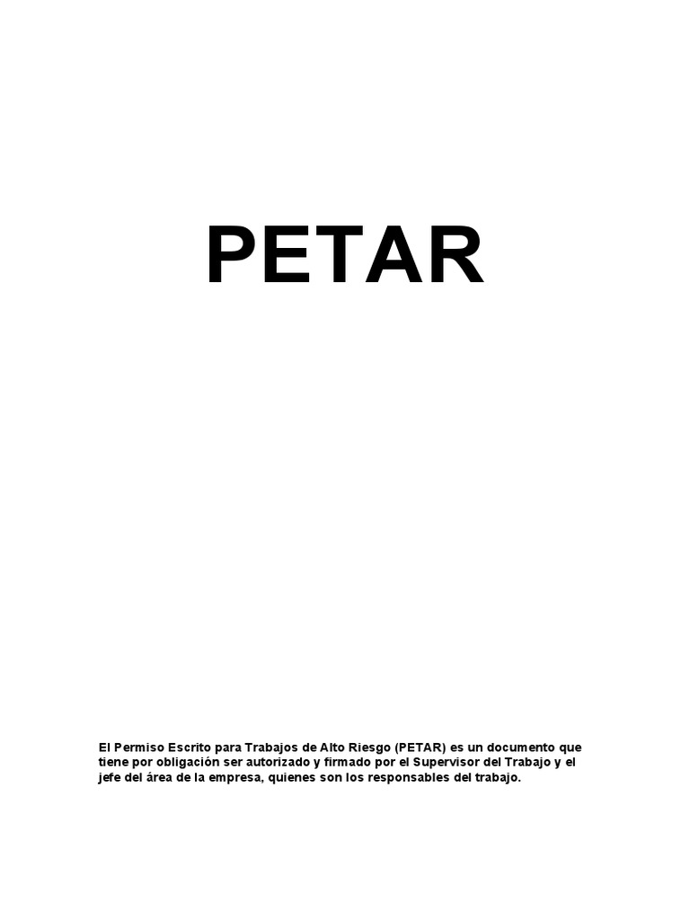 PETAR | PDF