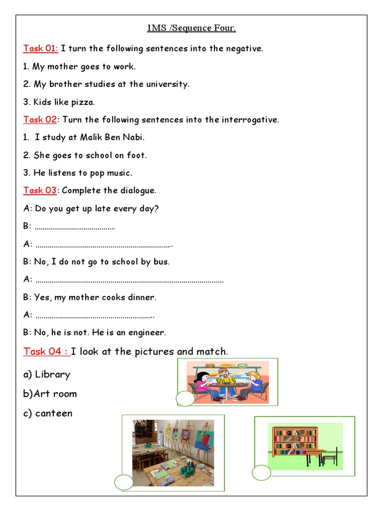 1MS Second Term Exam (School) | PDF | Behavior Modification | Cognition