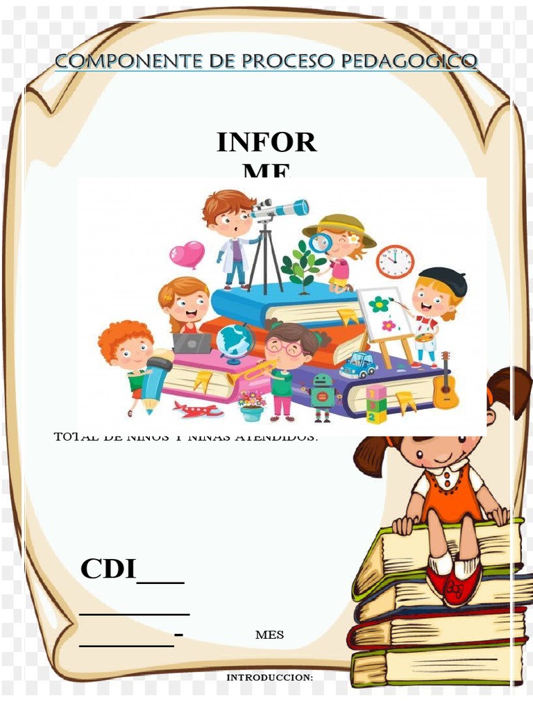 Informe Pedagogico Agentes Educativas | PDF | Pedagogía | Cognición