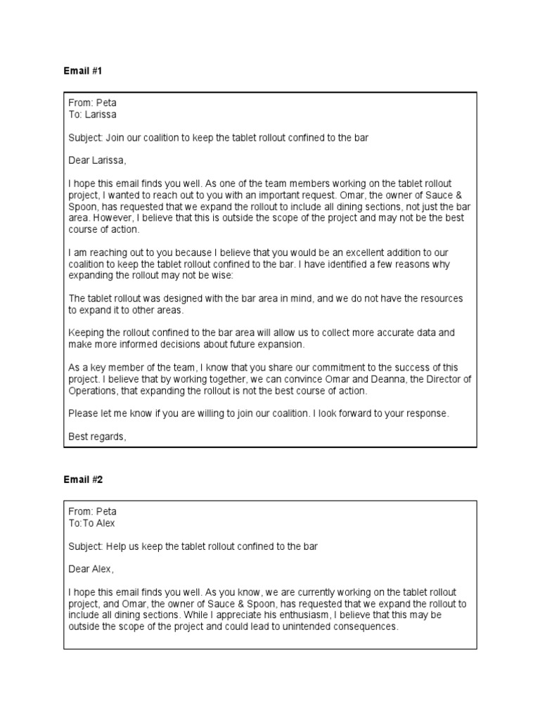 Coalition to Limit Tablet Rollout | PDF