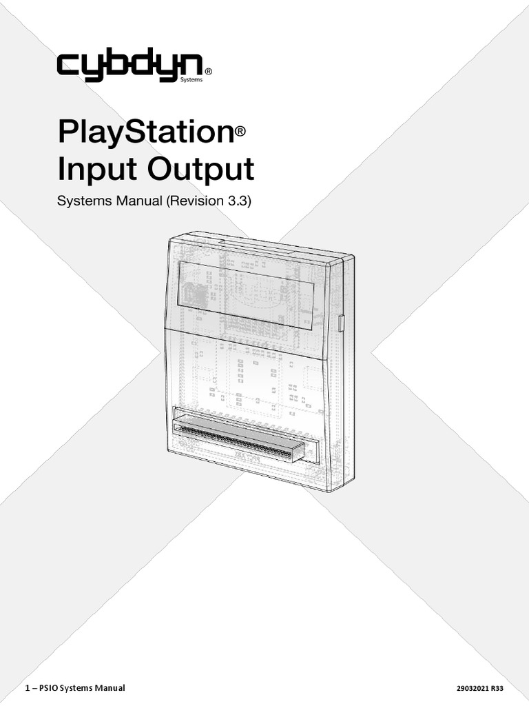 PSIO Systems Manual (R33) | PDF | Booting | Bios