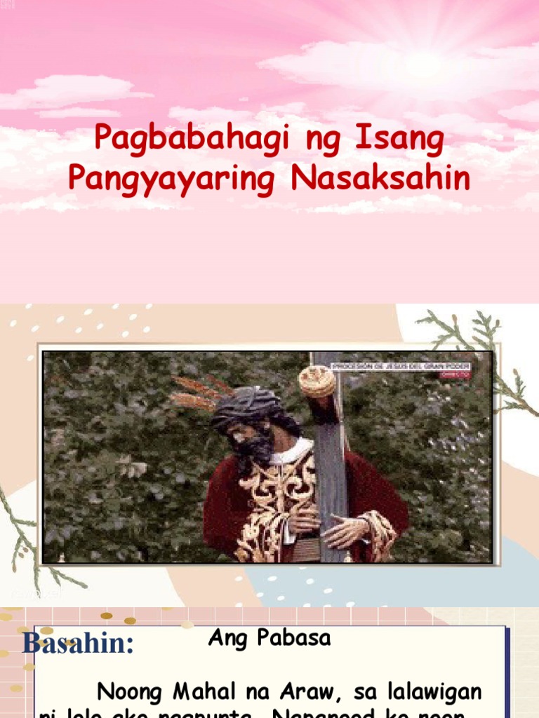 Q3 Filipino W3 | PDF