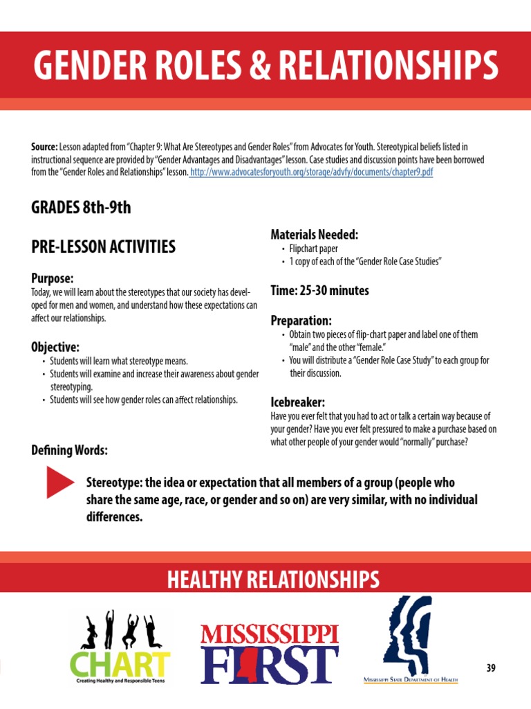 Gender Roles | PDF | Gender Role | Masculinity