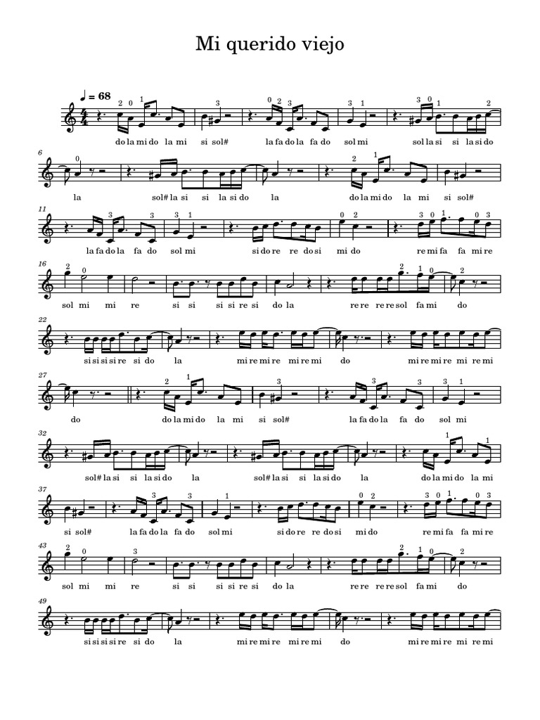 Mi Querido Viejo | PDF