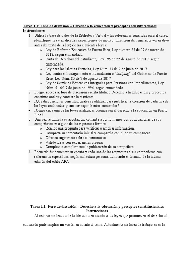 Derecho a la Educación en Puerto Rico | PDF | Puerto Rico | Justicia