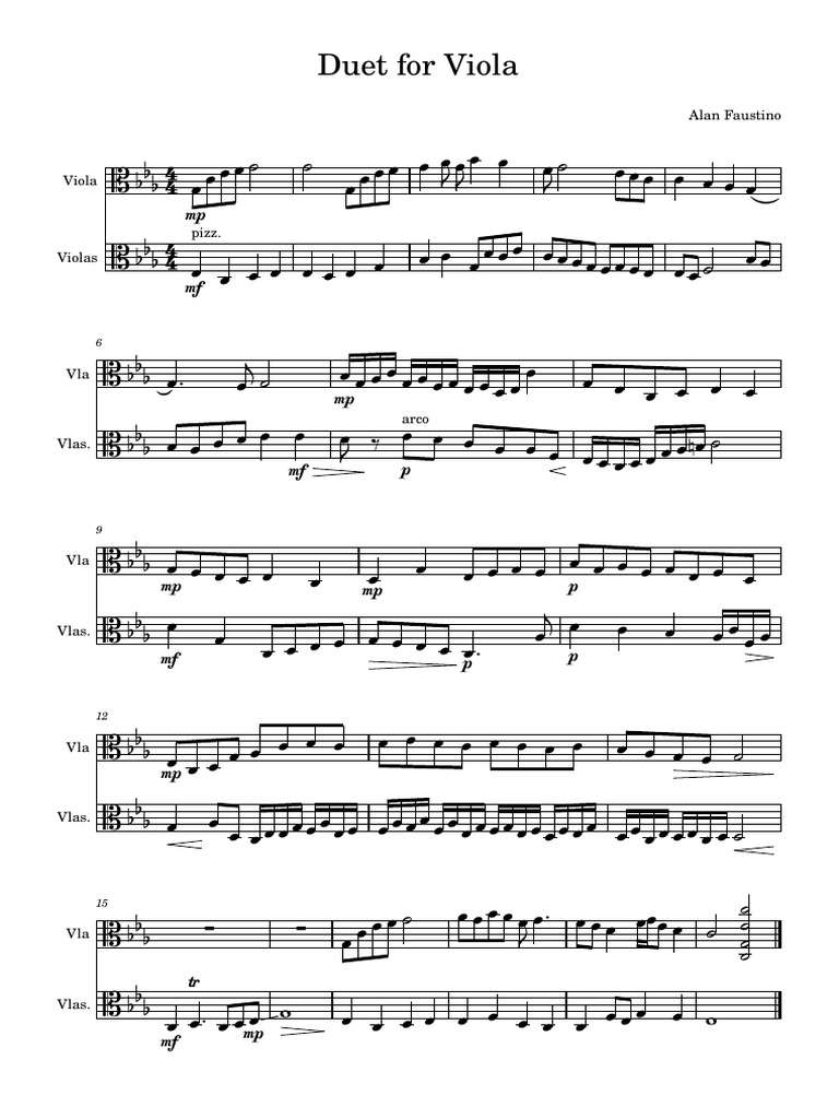Duet Viola | PDF