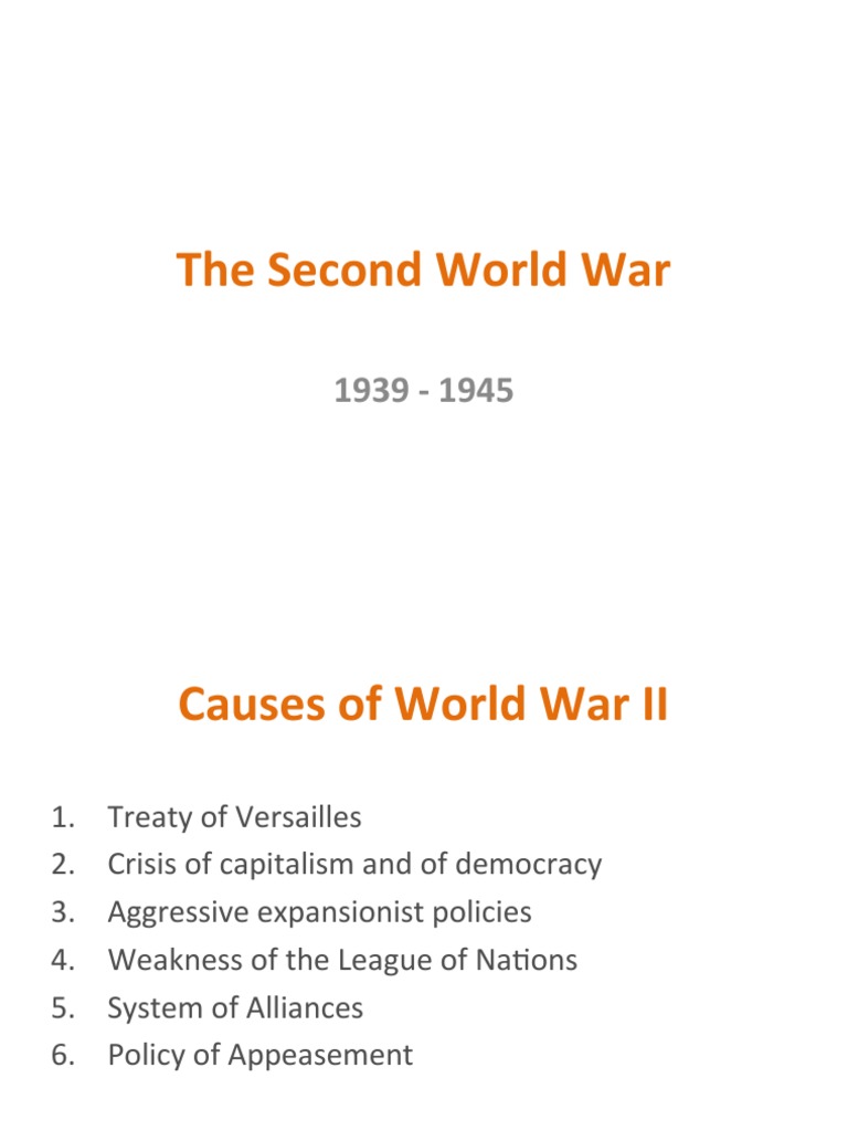 Second World War | PDF | World War II | Global Politics