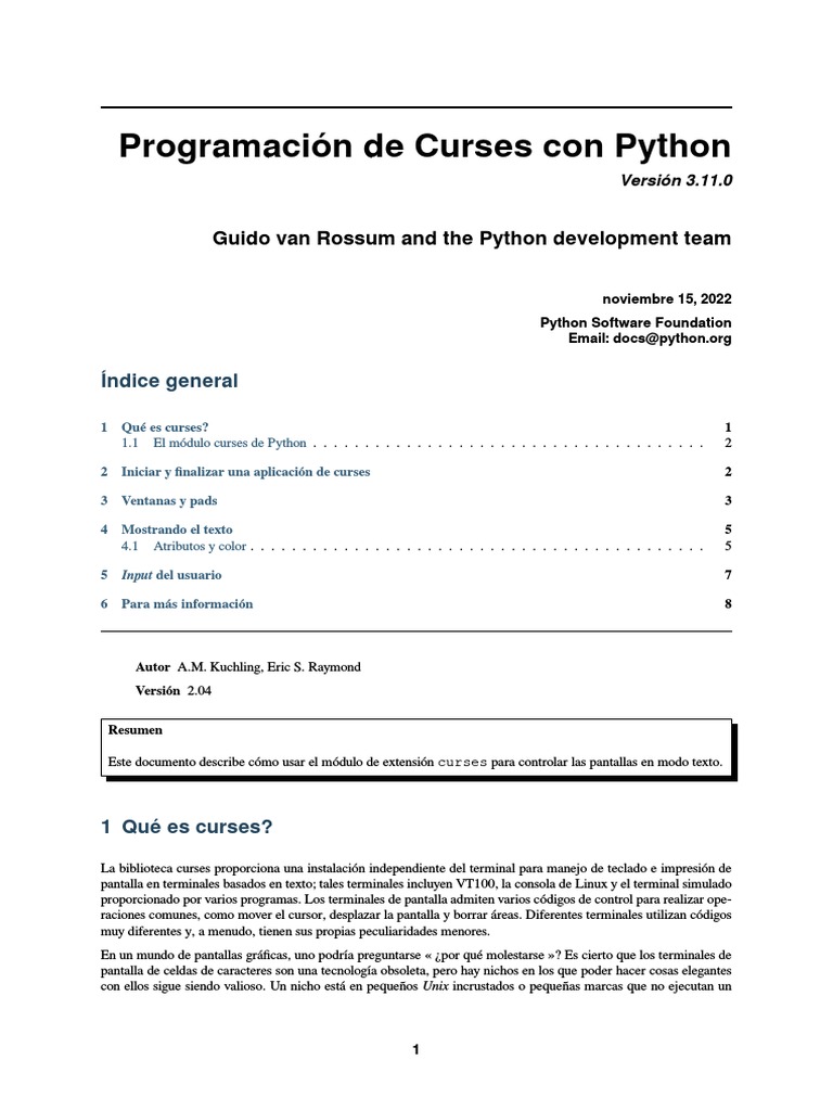 Howto Curses | PDF | Color | Ventana (informática)