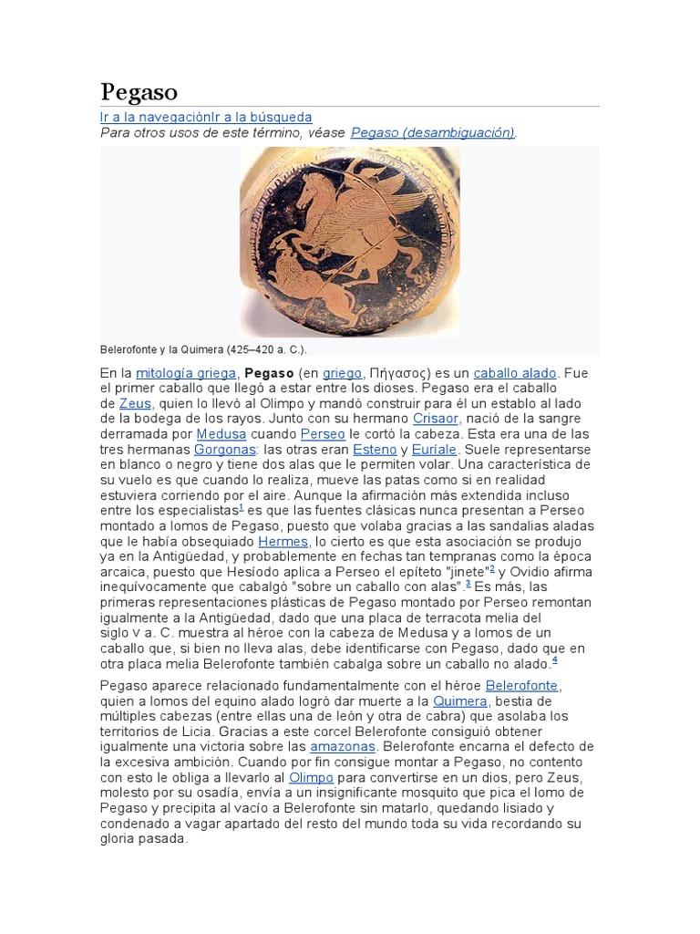 Pegaso | PDF