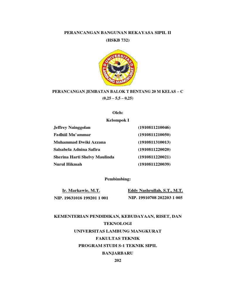 (22-12-2022) Kelompok 1 Laporan Jembatan PBRS II | PDF | Teknologi ... (22-12-2022) Kelompok 1 Laporan Jembatan PBRS II | PDF | Teknologi ...