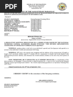 The Barangay Mission & Vision Statement 2019 | PDF