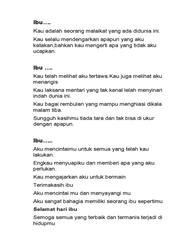 Hari Ibu | PDF
