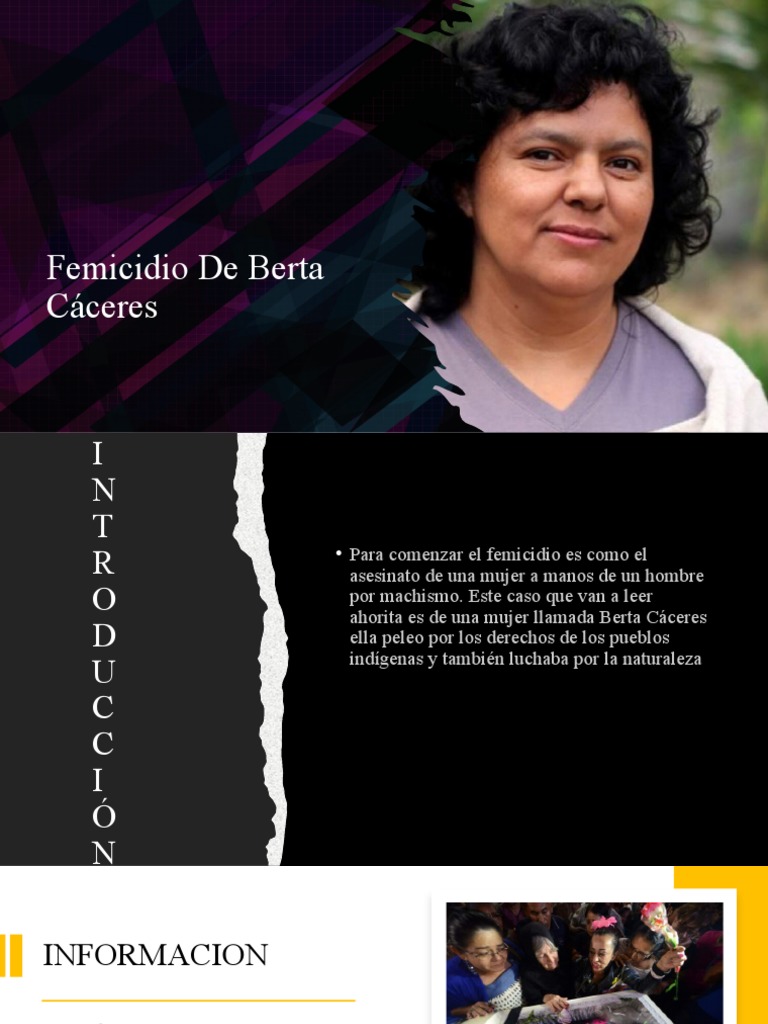 Femicidio de Berta Cáceres | PDF