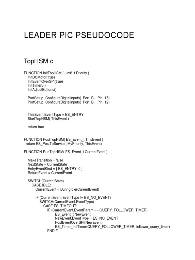 Pseudocode Pdf Parameter Computer Programming Boolean Data Type 
