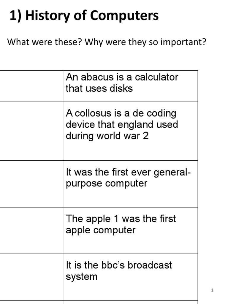 COMPUTERS & PIONEERS | PDF