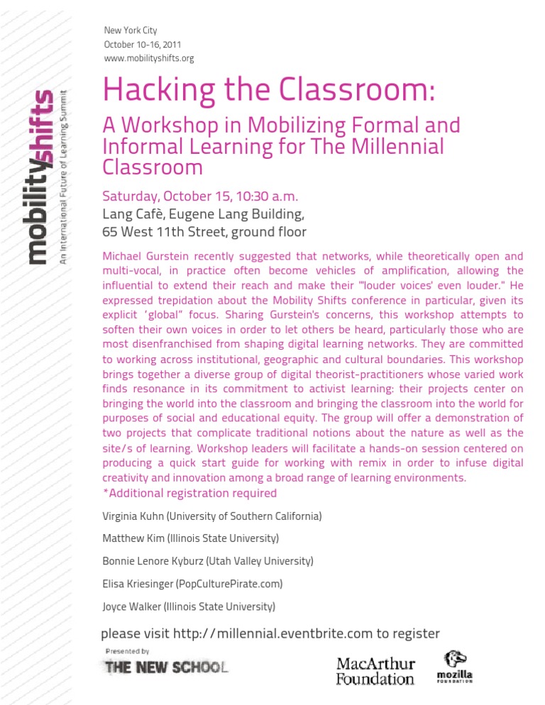 Hacking The Classroom | PDF | Social Science | Philosophy