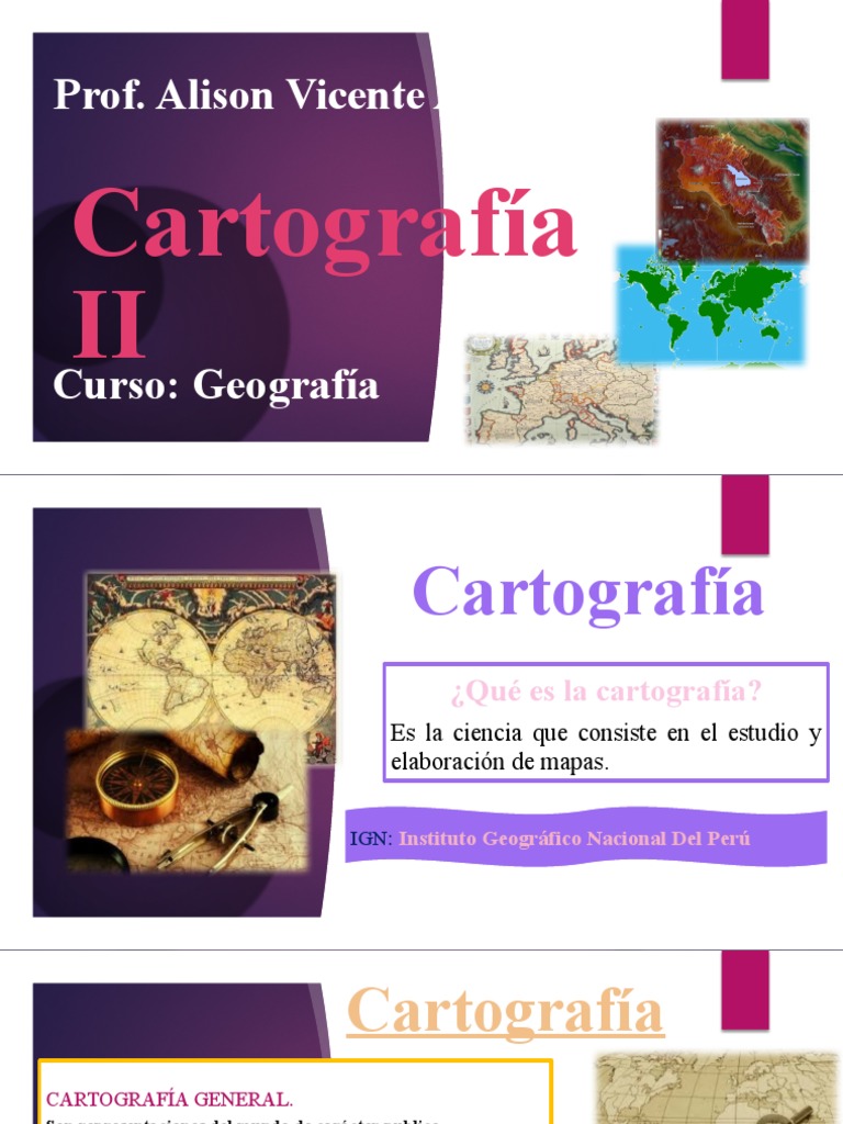 Introducción a la Cartografía | PDF | Mapa | Cartografía