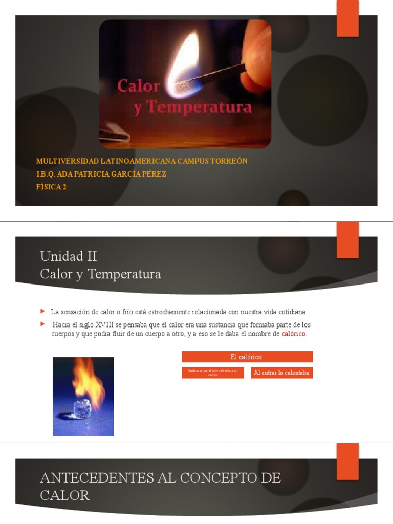 Calor y temperatura: Conceptos fundamentales | PDF | Celsius | Temperatura