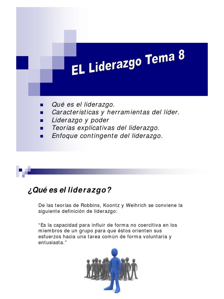 Que Es El Liderazgo PDF | PDF