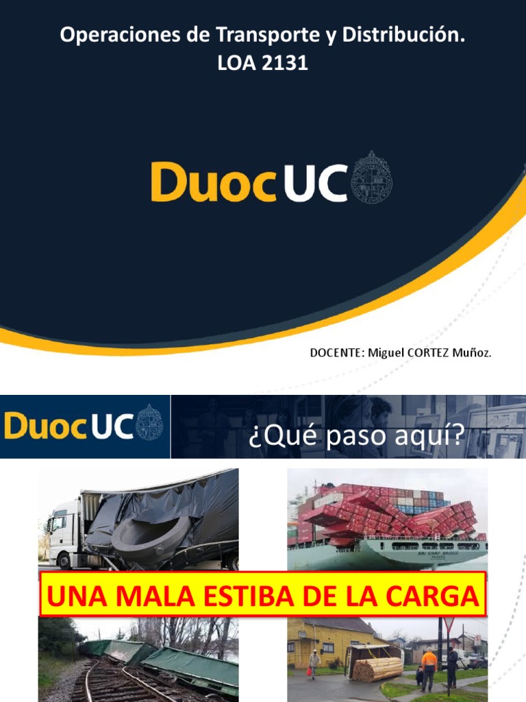 Estiba y sujeción de carga en transporte | PDF | Transporte | Paleta