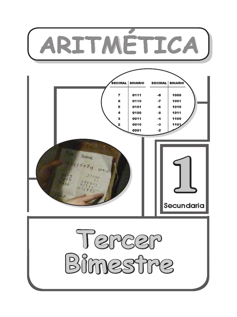 1RO SEC BIII ARITMÉTICA | PDF