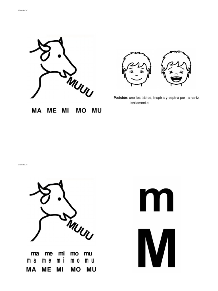 Presentacion_fonema_M_ByN | PDF