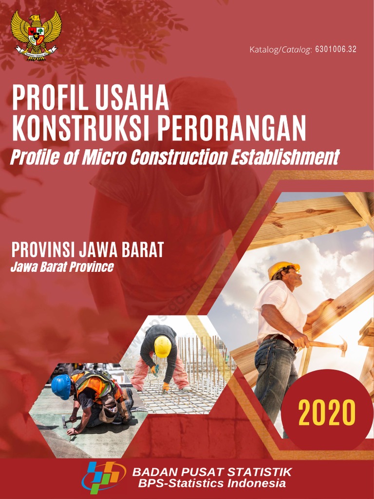 20 Profil Usaha Konstruksi Perorangan Provinsi Jawa Barat, 2020 PDF | PDF