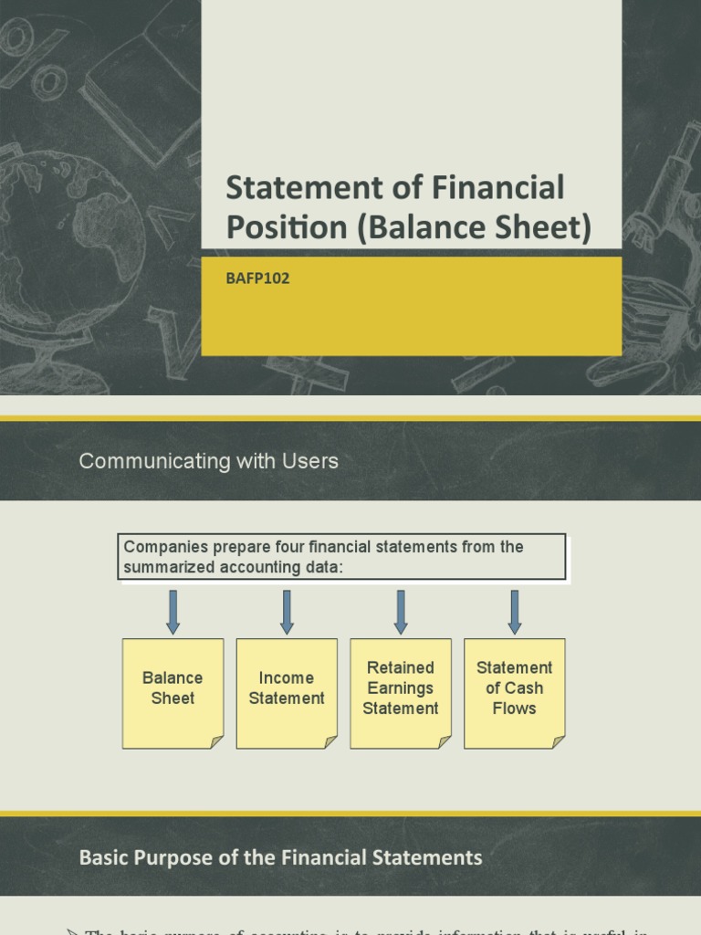 2 Statement of Financial Position | PDF | Balance Sheet | Financial ...