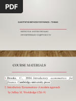 Sample Econometrics Research Paper | PDF | Coefficient Of Determination ...