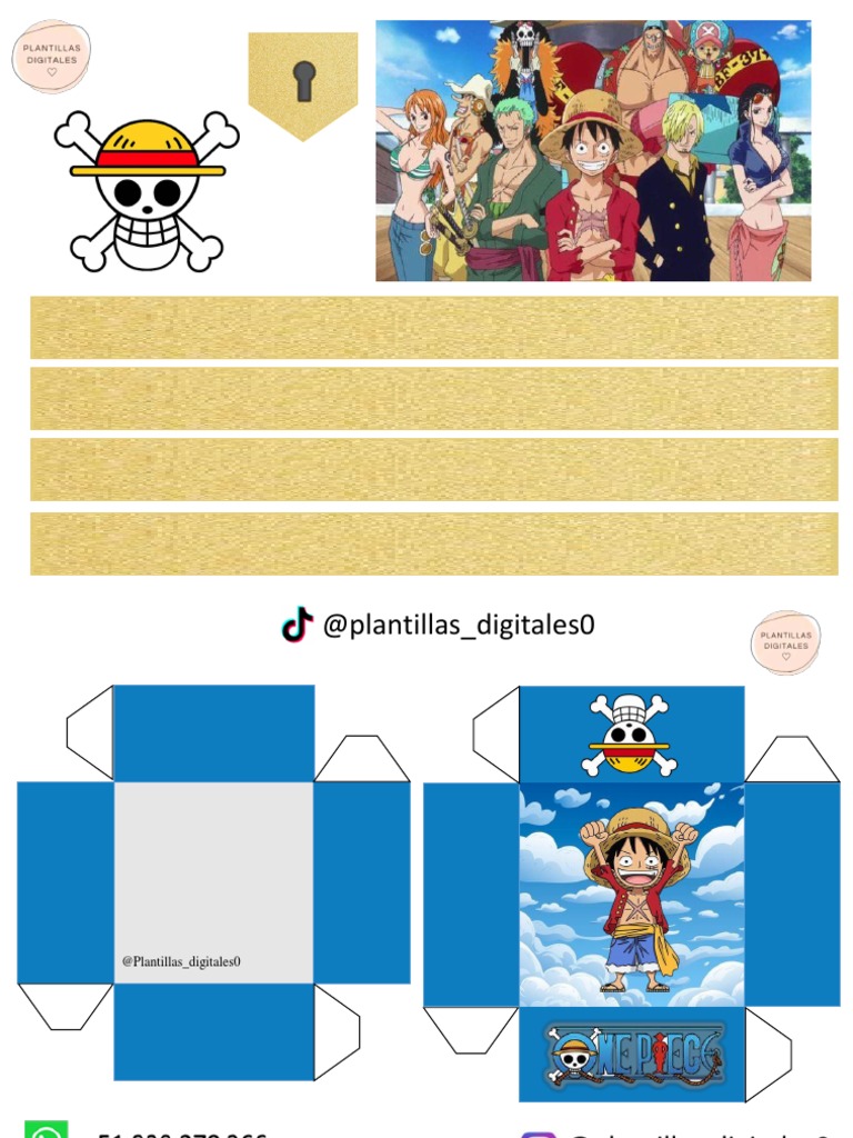 Plantilla One Piece PDF | PDF