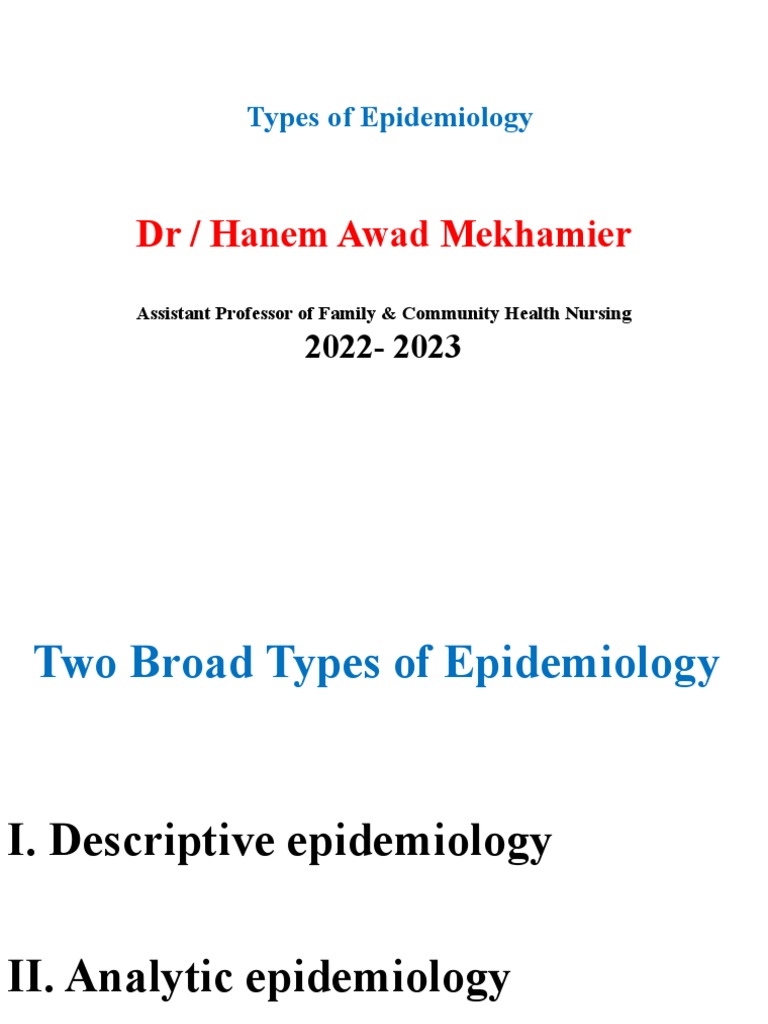 Lect.1. Epidemiology | PDF | Epidemiology | Health Care