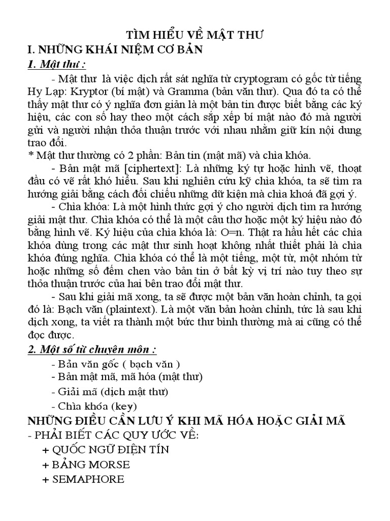 Mat Thu Va Phan Cap Mat Thu Theo Nganh | PDF