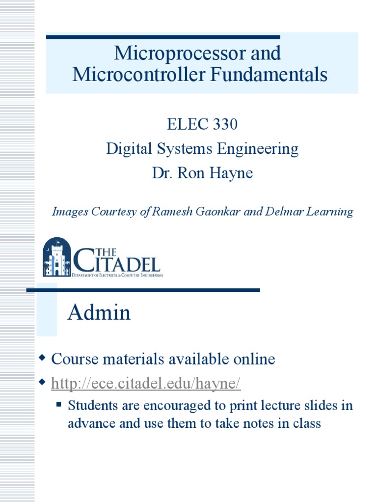 Microprocessor and Microcontroller Basics | PDF | Microcontroller ...