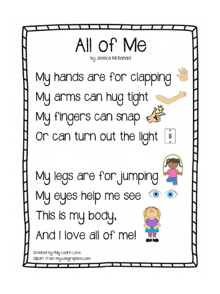 All of Me Poem | PDF