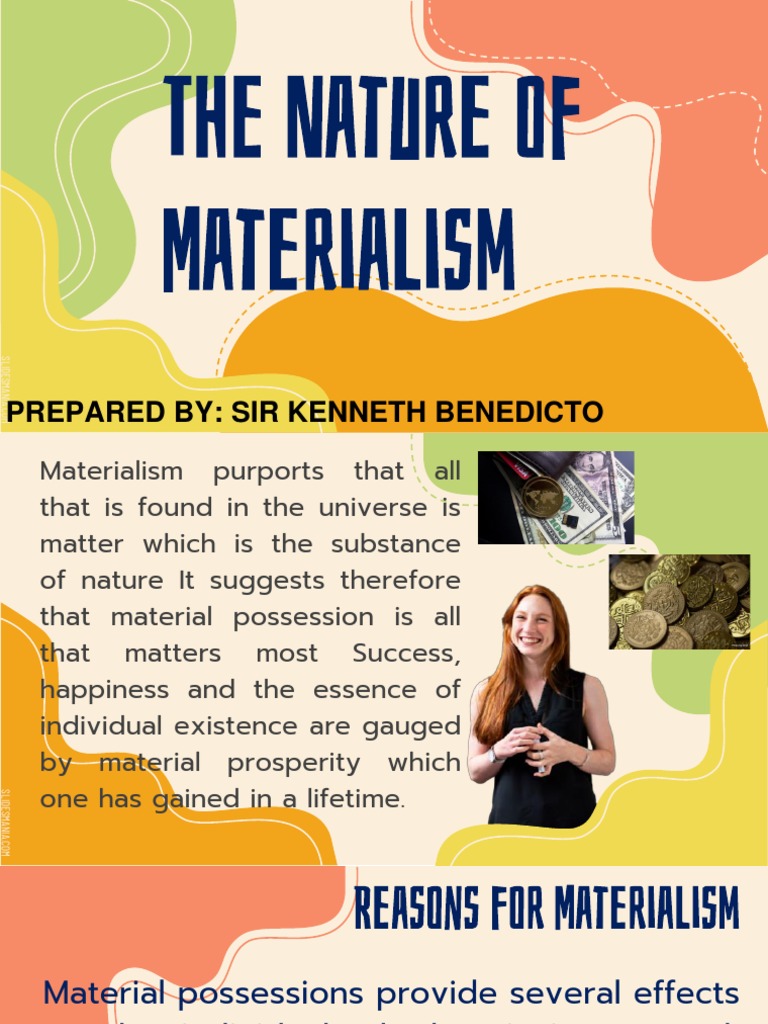 The Nature of Materialism | PDF | Consumerism | Happiness