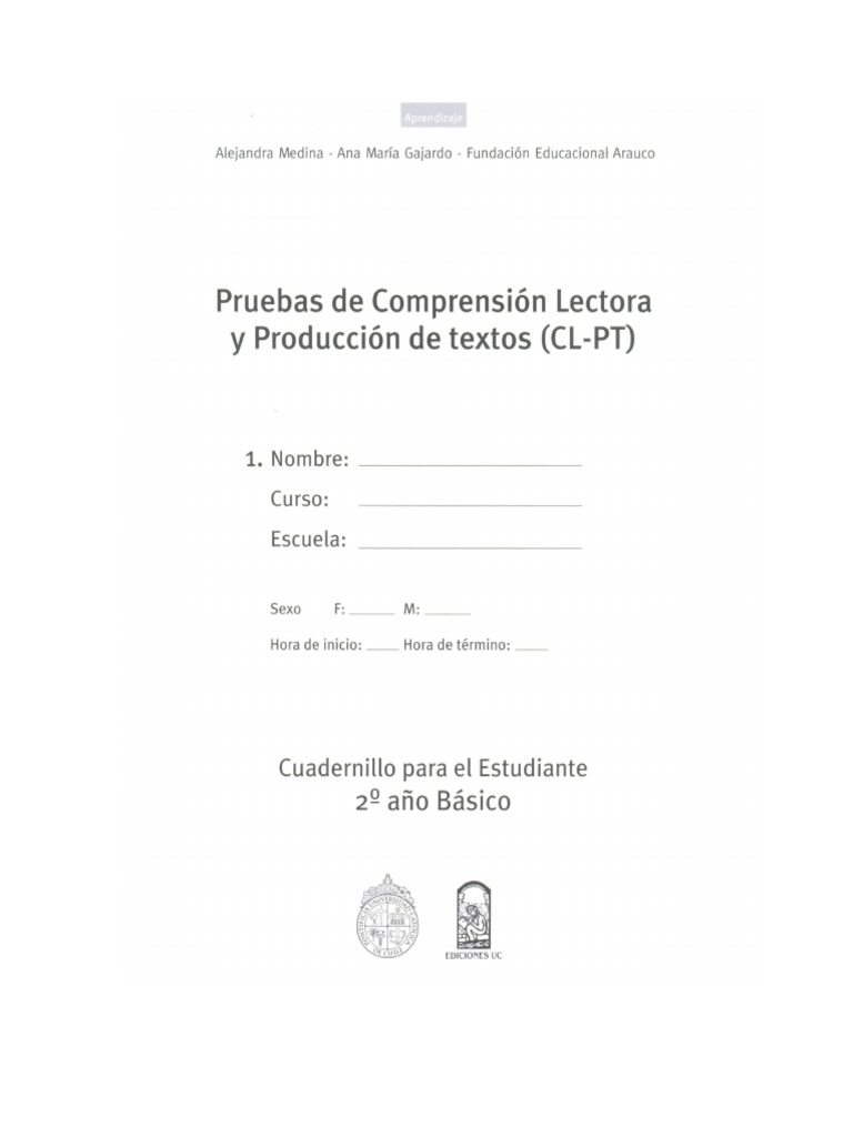 CLPT 2° Básico PDF | PDF