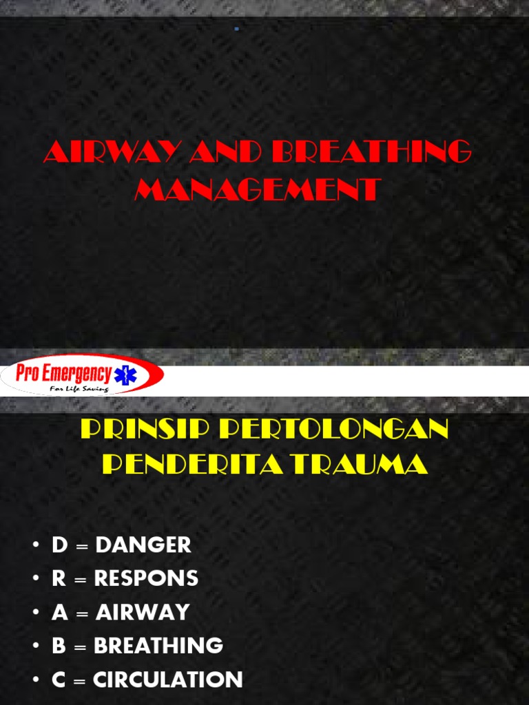 Airway & Breathing Management | PDF
