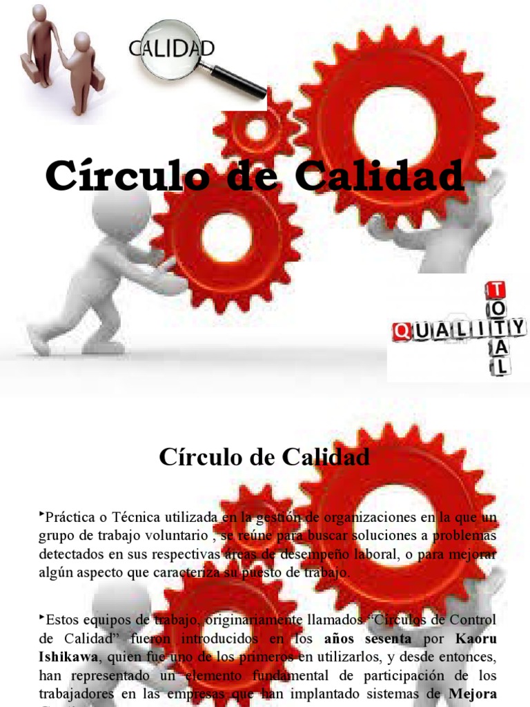 Círculo de Calidad | PDF | Calidad (comercial) | Negocios económicos