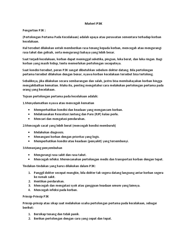 Materi P3K | PDF
