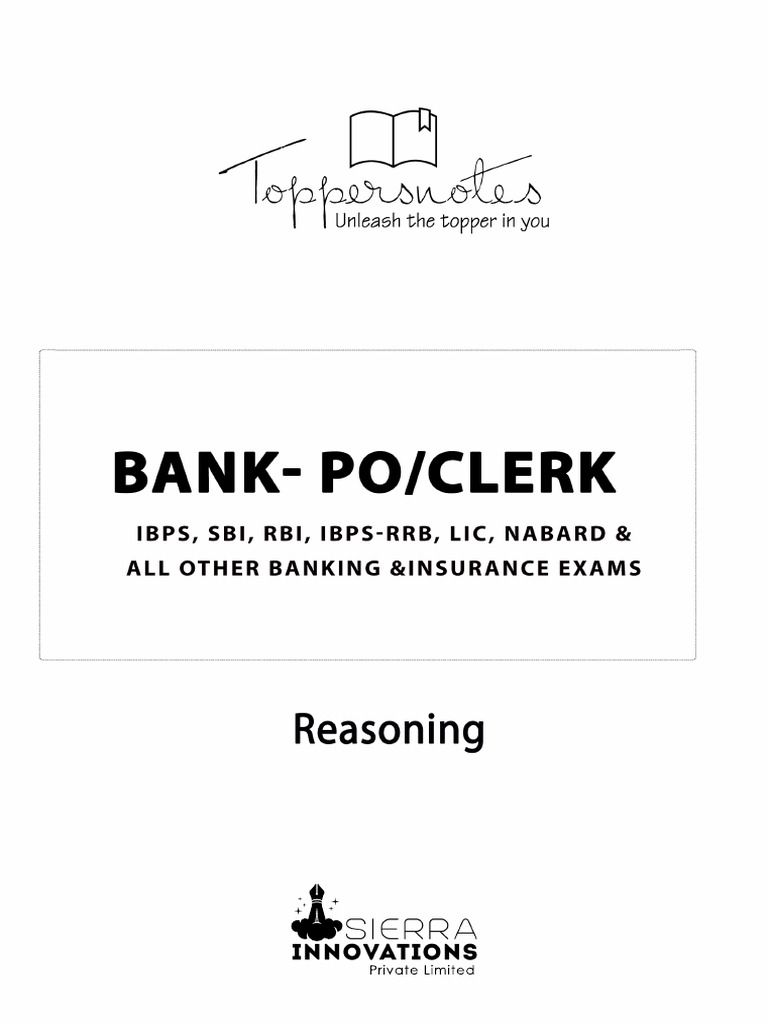 All Bank Po and Clerk Reasoning 1 | PDF | Algorithms | Theoretical ...