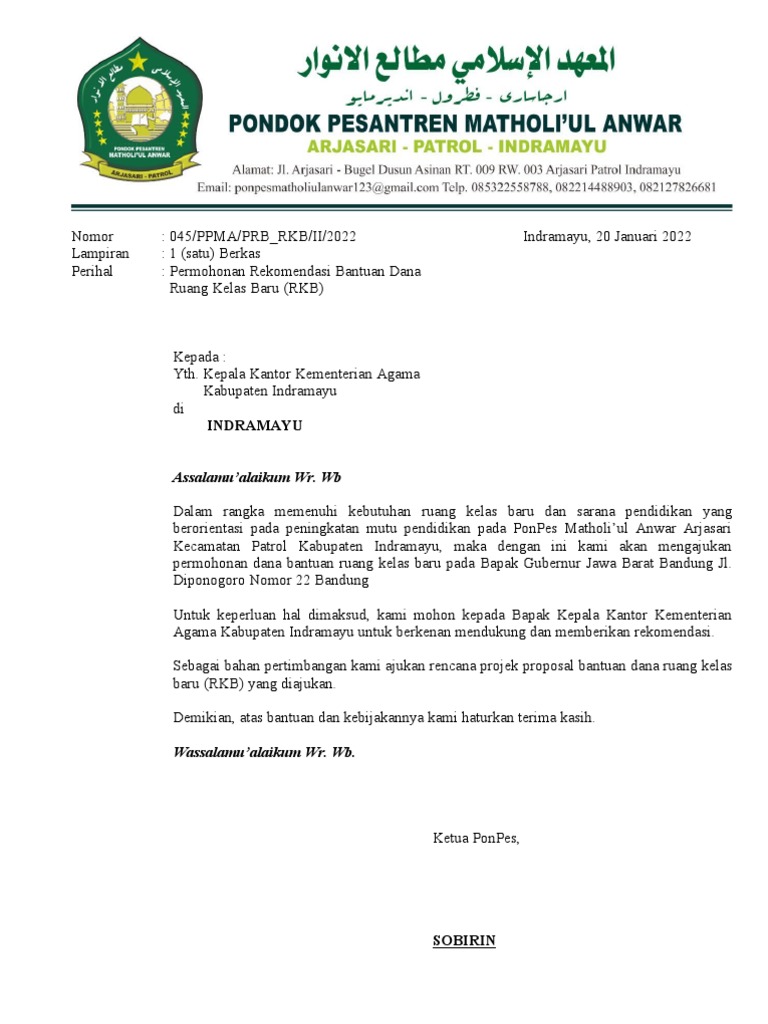 Proposal CSR BJB Mawar | PDF