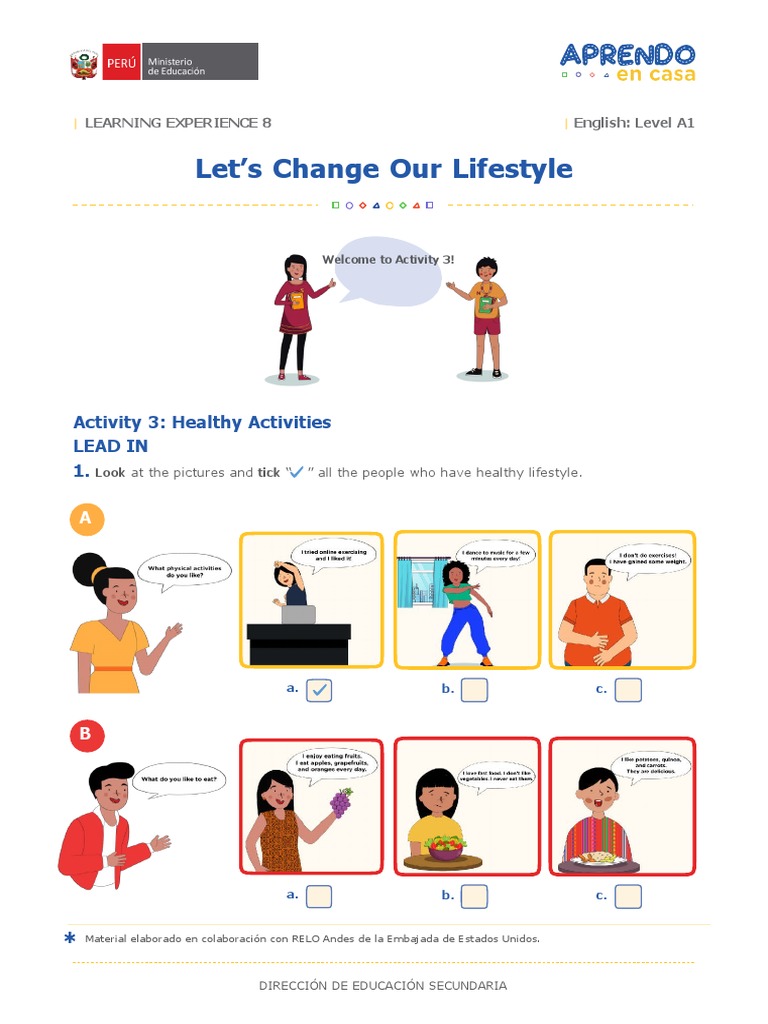 Nov 8, Secundaria 3y4 Seguimosaprendiendo Ingles Activity3 | Download ...