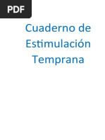 Cuaderno Estimulacion Temprana | PDF