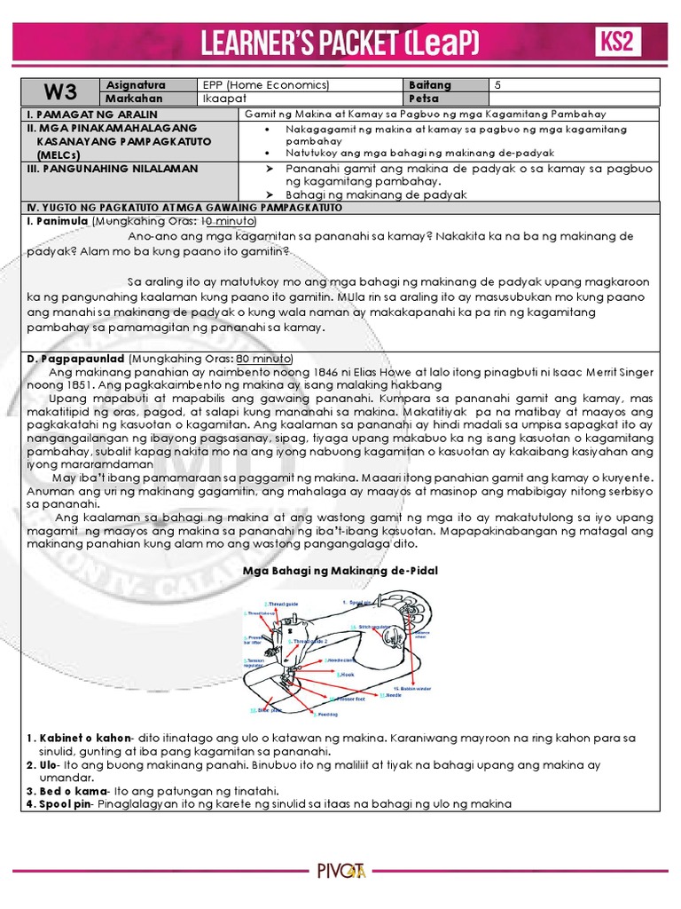 Q4 Elem HE 5 WEEK3 | PDF