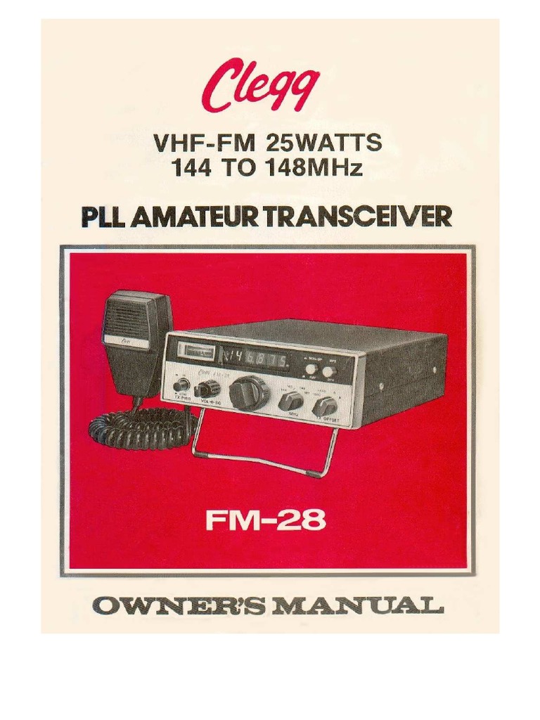 CLEGG FM28 - Manual | PDF